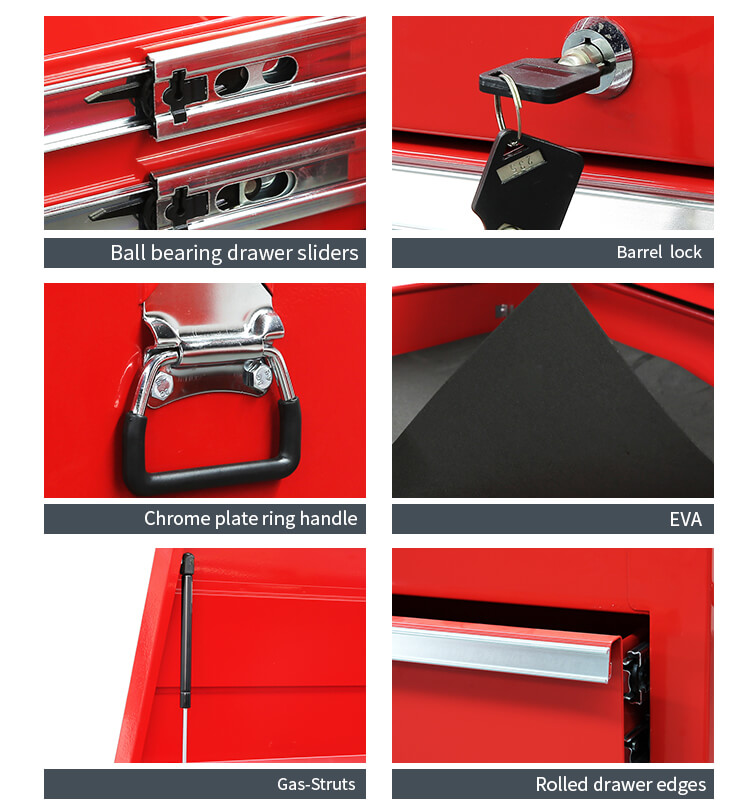 7 Drawer Tool Chest TBT204207 - Hongfei Metalwork