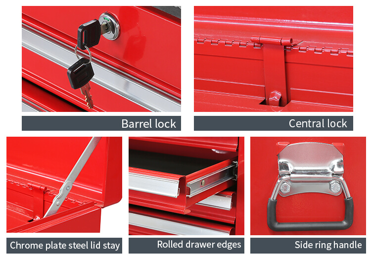 6 Drawer Tool Chest TBT202606 - Hongfei Metalwork